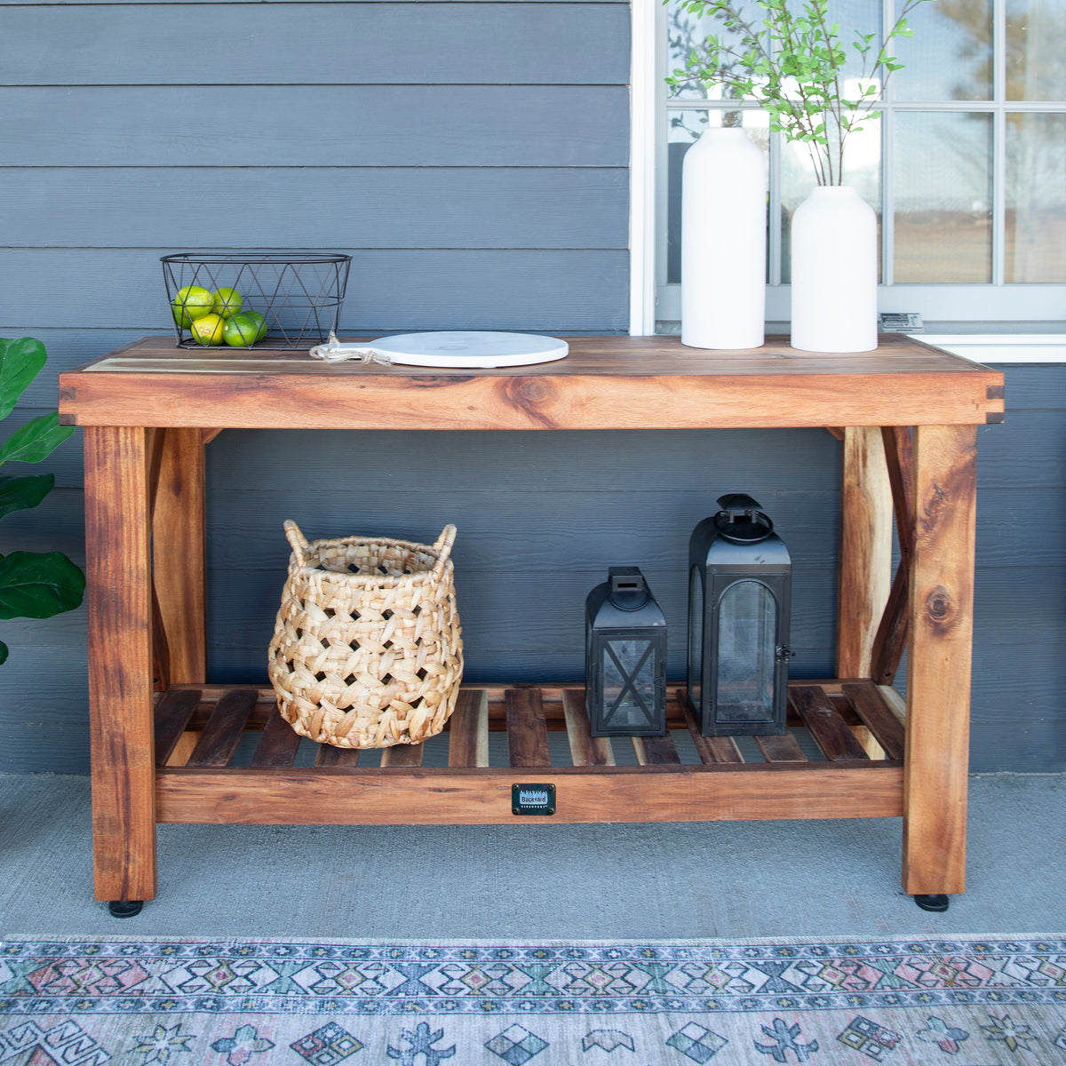 Acacia Console Table by Backyard Discovery – The Backyard Guys