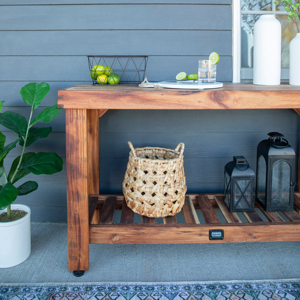 Acacia Console Table by Backyard Discovery – The Backyard Guys