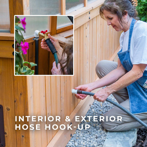 11x7 Bellerose Greenhouse by Backyard Discovery – The Backyard Guys