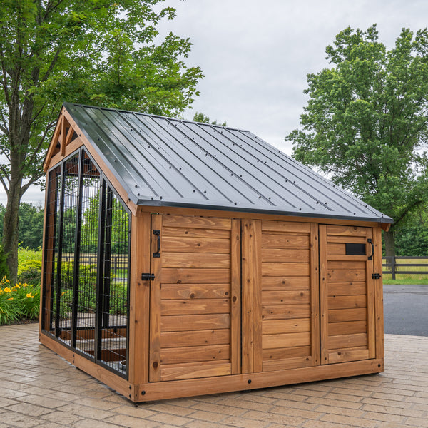 Waggin' Retreat Dog Kennel by Backyard Discovery – The Backyard Guys