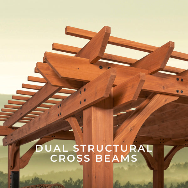 20x12 Beaumont Pergola by Backyard Discovery – The Backyard Guys
