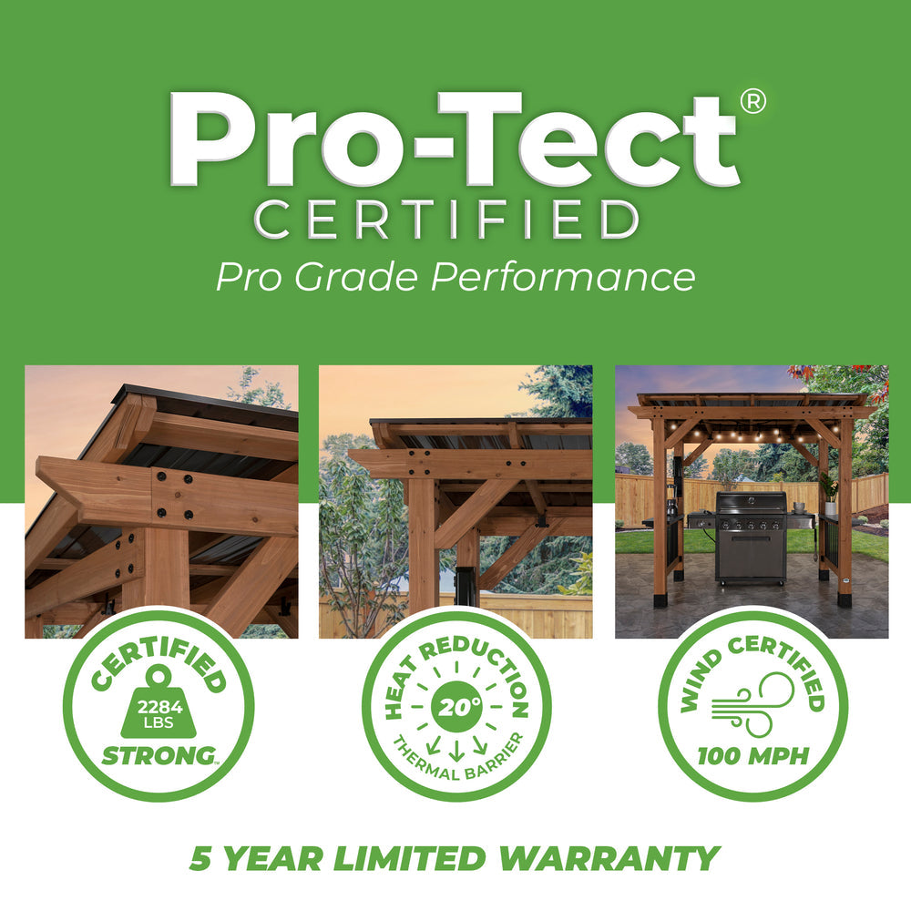 Saxony Grill Gazebo by Backyard Discovery – The Backyard Guys