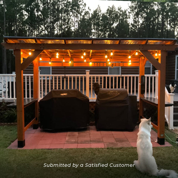 Saxony XL Grill Gazebo by Backyard Discovery – The Backyard Guys