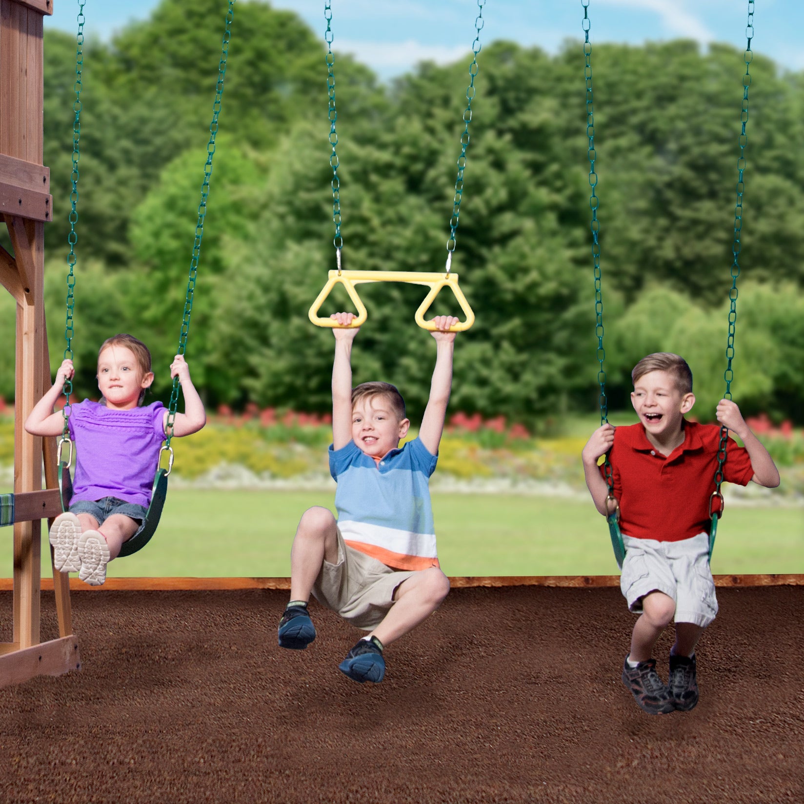 Caribbean Play Set - Backyard Discovery – The Backyard Guys
